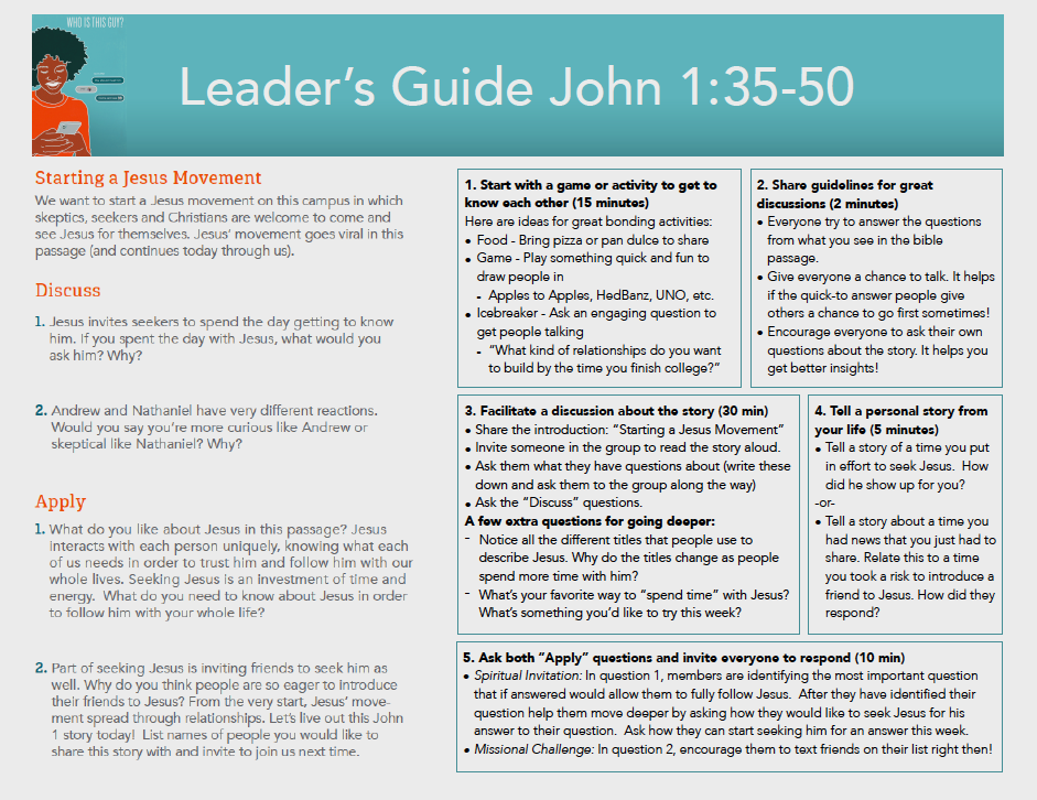 Practice With Your Partners | InterVarsity