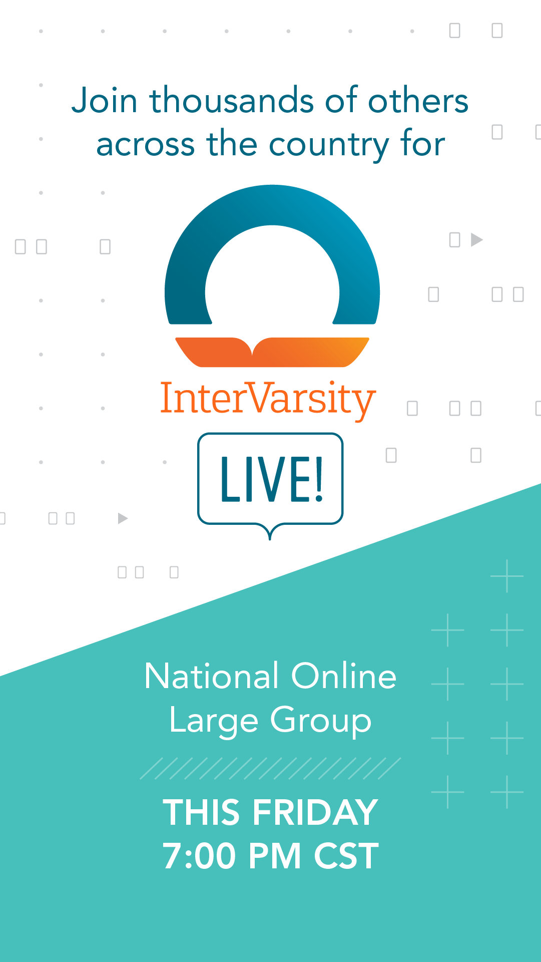 InterVarsity Live Promo Pack | InterVarsity