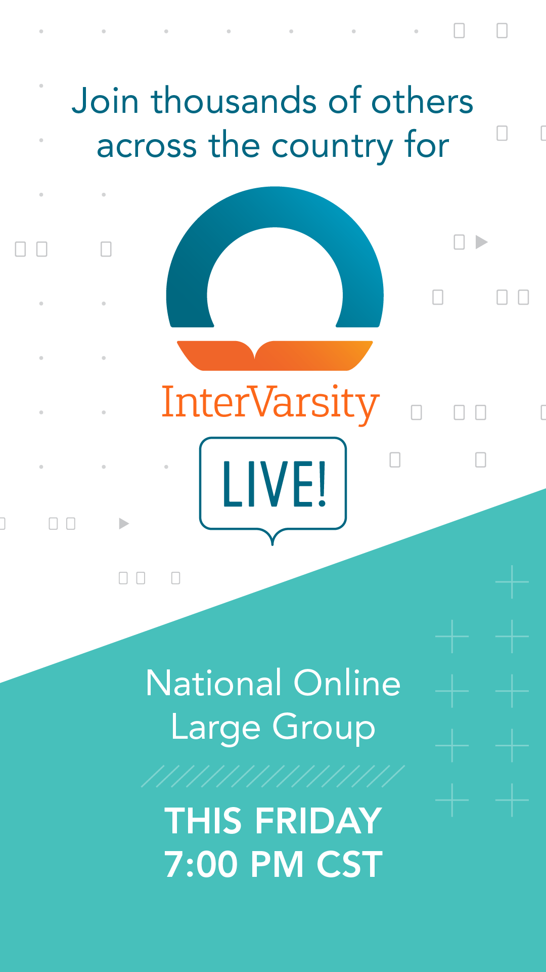 InterVarsity Live Promo Pack | InterVarsity